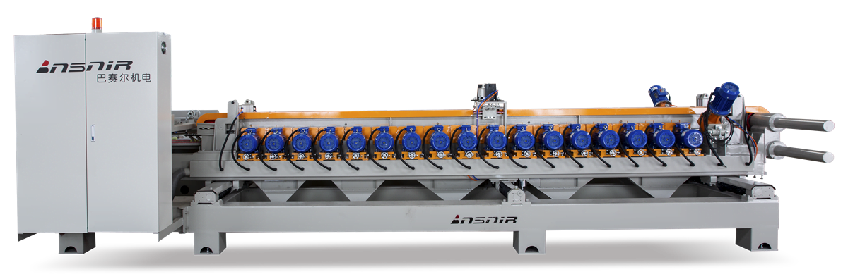 Squaring & Chamfering Machine Line For Ceramic Tile - Basair Electro ...